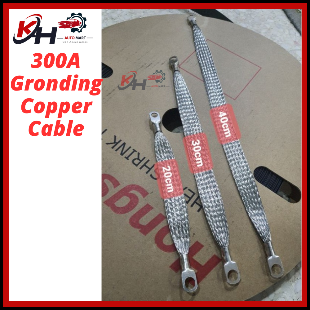 HKS BODY Grounding EARTH CABLE Ground Wire Kit THICK 8GA Kit High ...