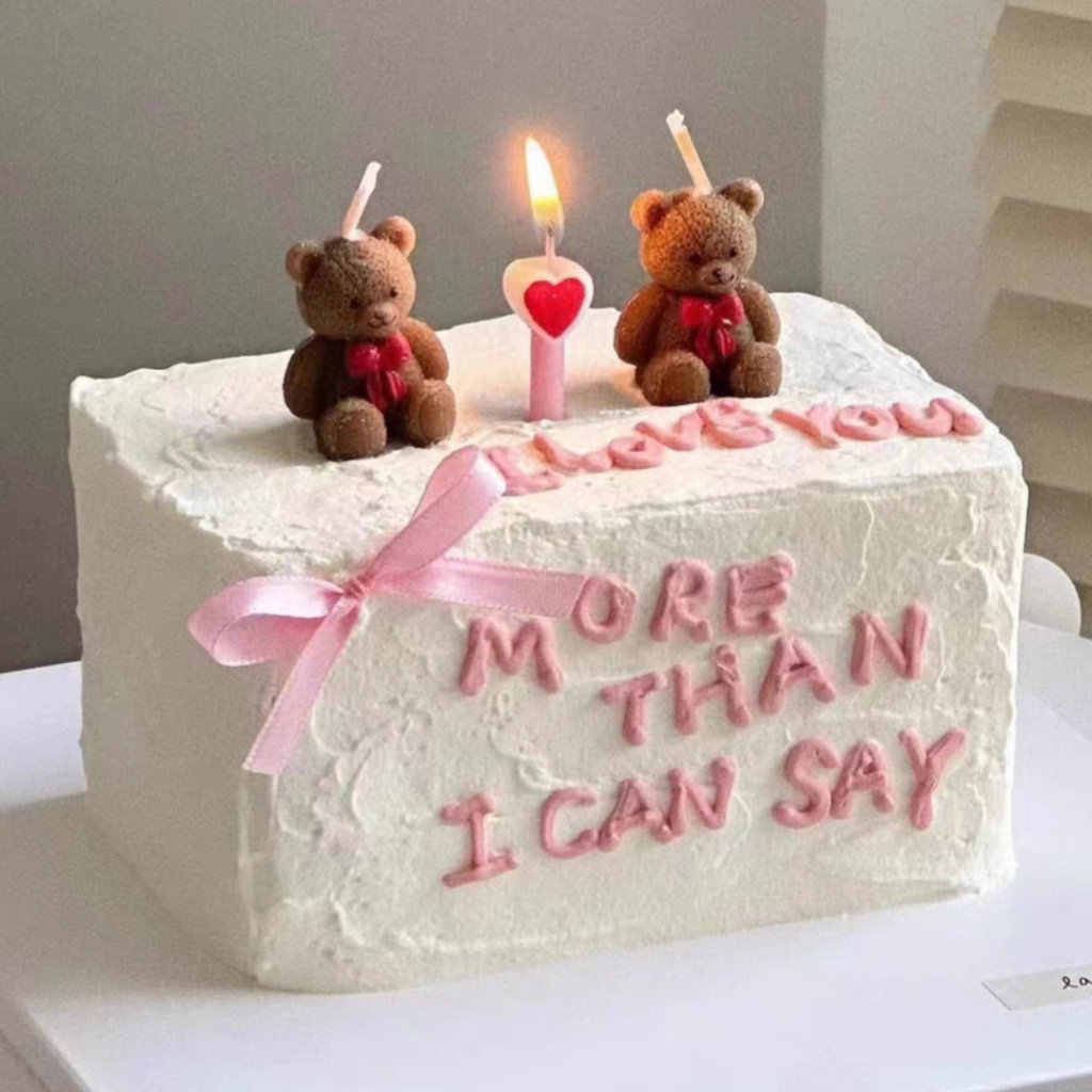 Ins style Korean style smiling face cartoon candle | Shopee Malaysia