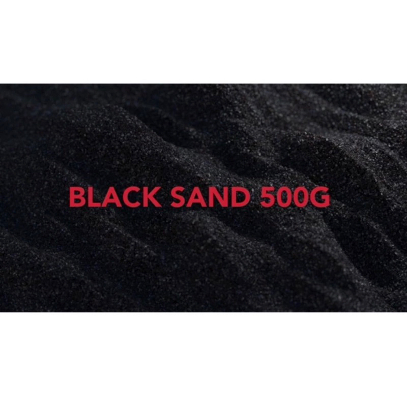 Aquarium Black Sand (500g) Pasir Hitam Cantik A Class | Shopee Malaysia