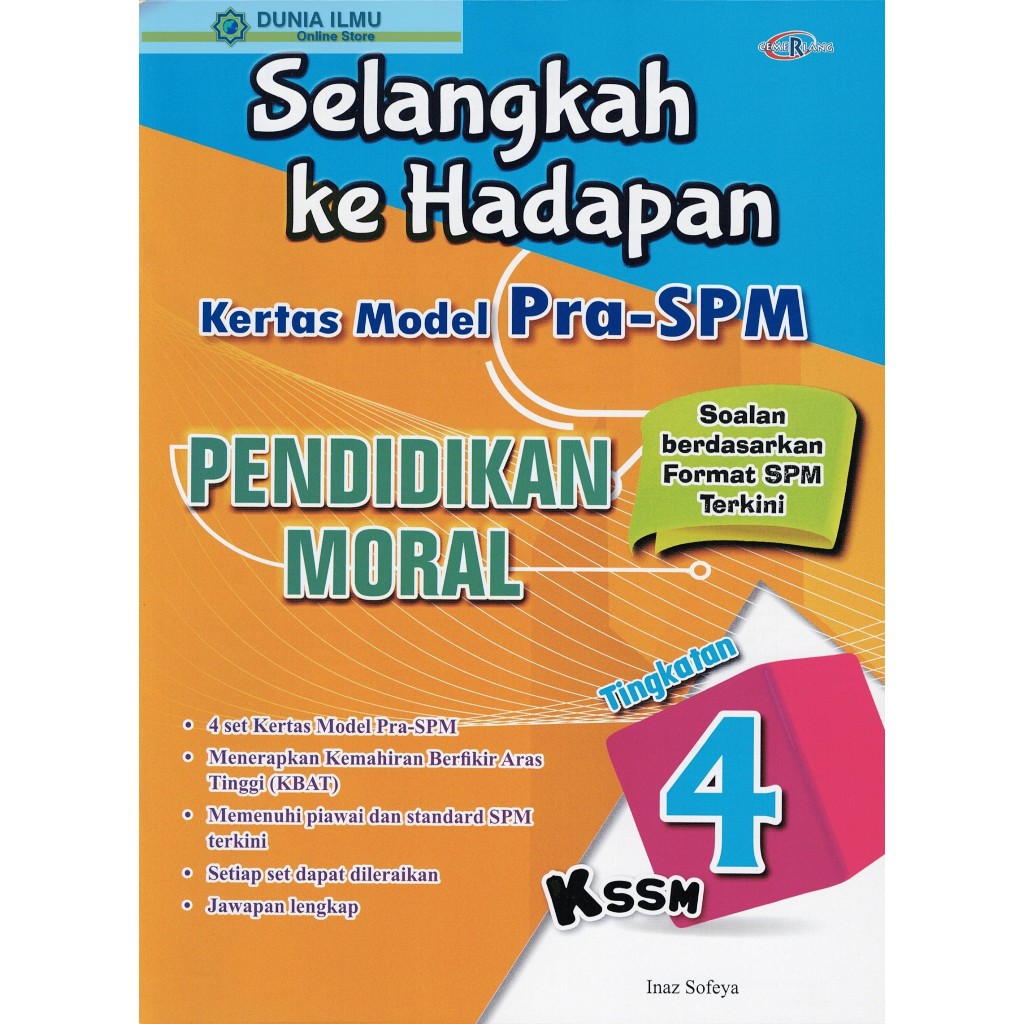 Buku Latihan Selangkah Ke Hadapan Kertas Model Pra Spm Pendidikan