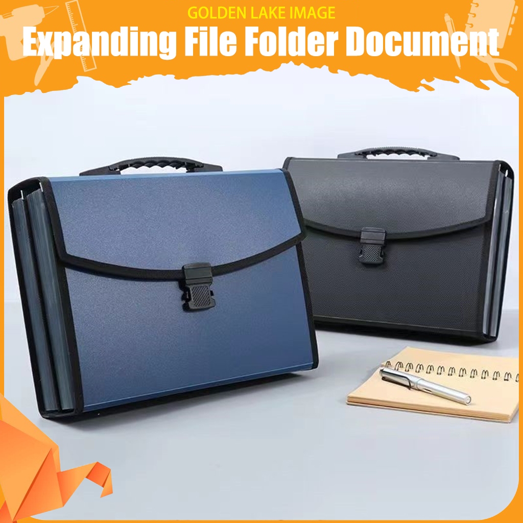Expanding File Folder Document With Handle Large Capacity File A4 ...