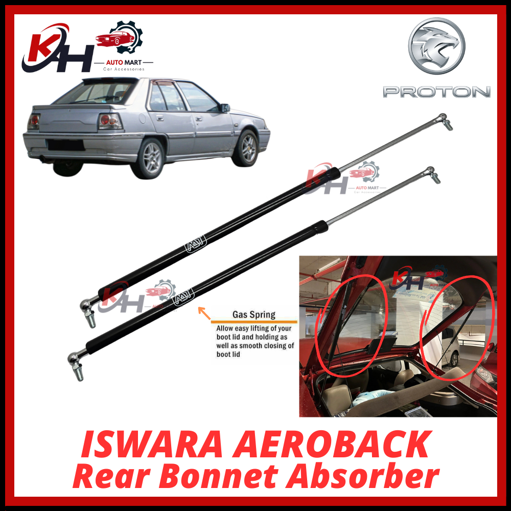 PROTON ISWARA AEROBACK Rear Bonnet Absorber Trunk Damper Gas Spring ...