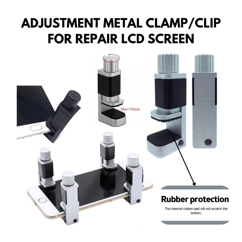 ADJUSTMENT METAL CLIP PHONE REPAIR TOOLS LCD DISPLAY SCREEN FIXTURE ...