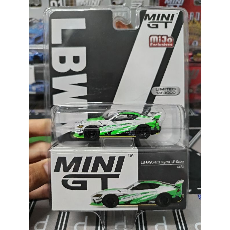 Mini GT LB Works Toyota GR Supra CSR2 | Shopee Malaysia