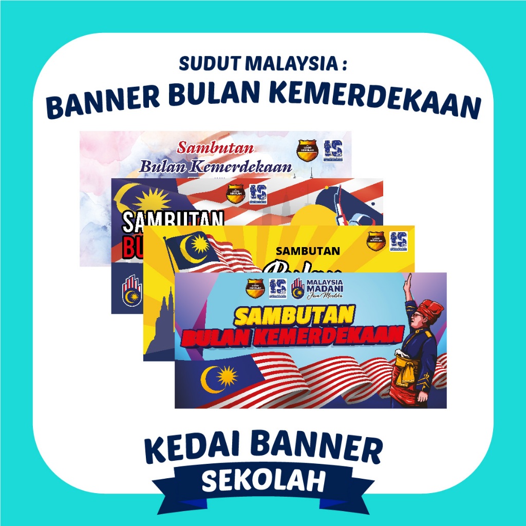 Banner Pelancaran Bulan Kemerdekaan | Bulan Kemerdekaan | Bulan Kebangsaan | Sudut Malaysia ...