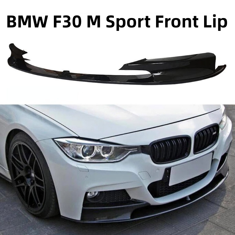 BMW F30 M Performance Front Lip M Sport Bumper 2012-2018 | Shopee Malaysia
