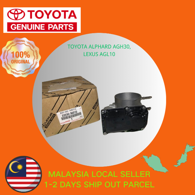 Toyota Alphard Agh30,Lexus Agl10 Original New Throttle Body Parts No ...