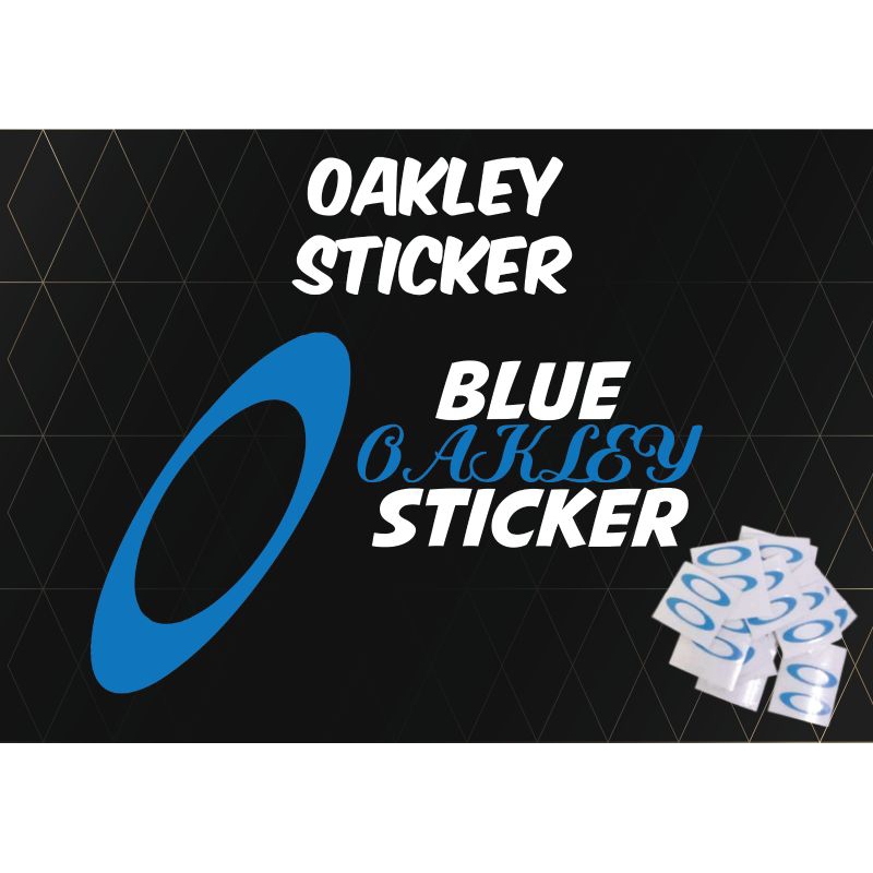 STICKER OAKLEY MOTOR | Shopee Malaysia