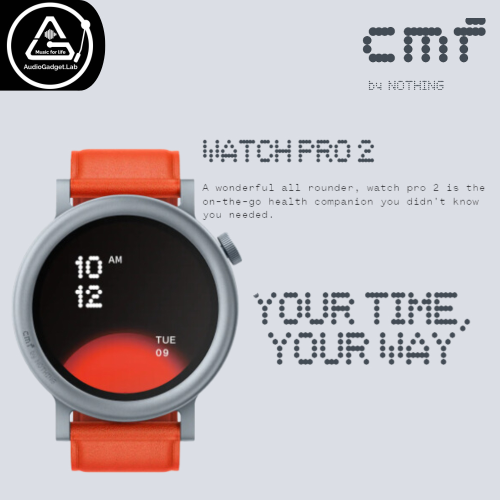 CMF Watch Pro 2 | Interchangeable Bezel | AMOLED Display | Built-in ...