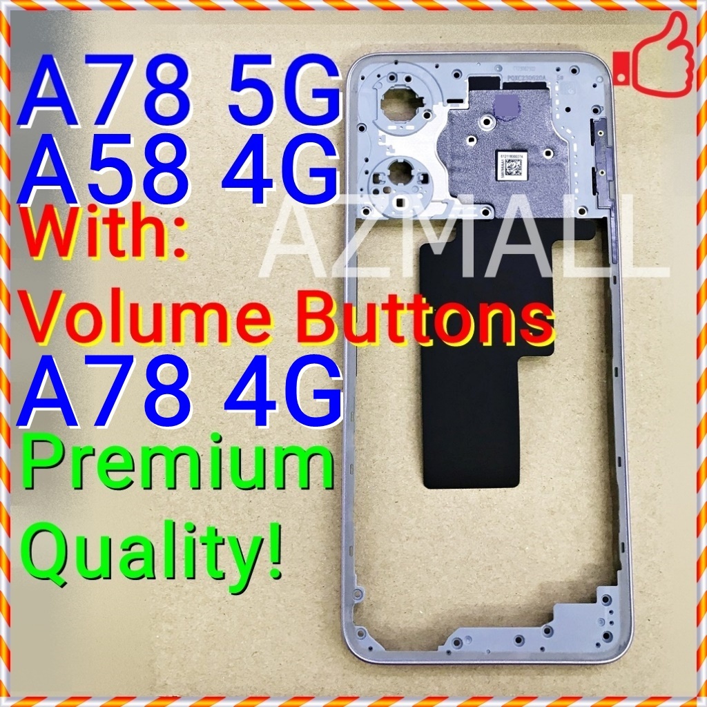 (2 Colors) NEW ORI Side Frame Housing Volume Buttons for Oppo A78 5G ...