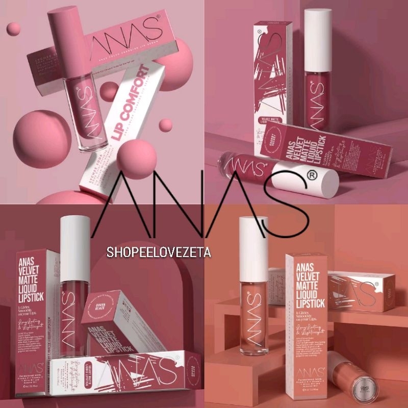 💯🇲🇾 𝘼𝙉𝘼𝙎 𝘾𝙊𝙎𝙈𝙀𝙏𝙄𝘾 | LARGE LONG LASTING VELVET MATTE LIQUID LIPSTICK ...
