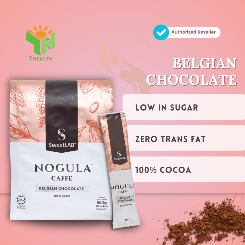 SweetLAB Nogula Belgian Chocolate Drink 100% Cocoa 3 in 1 premium ...