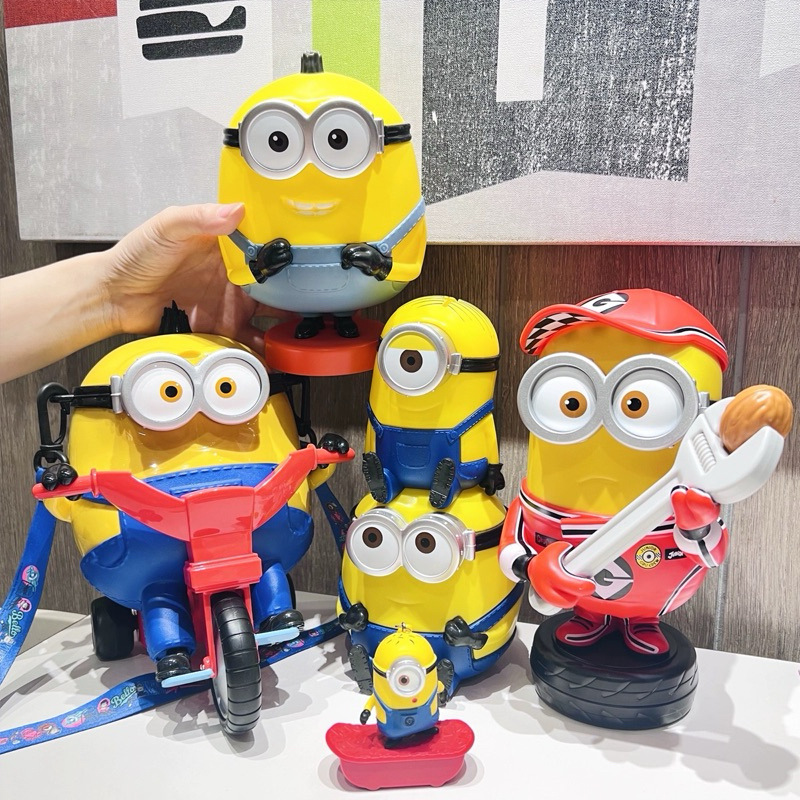 Despicable Me 4 Minions The Rise of Gru Popcorn Bucket Cup Tumbler ...