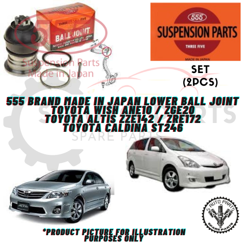 TOYOTA WISH ANE10/ZGE20/ALTIS ZZE142/ZRE172/CALDINA ST246 (FRONT ...