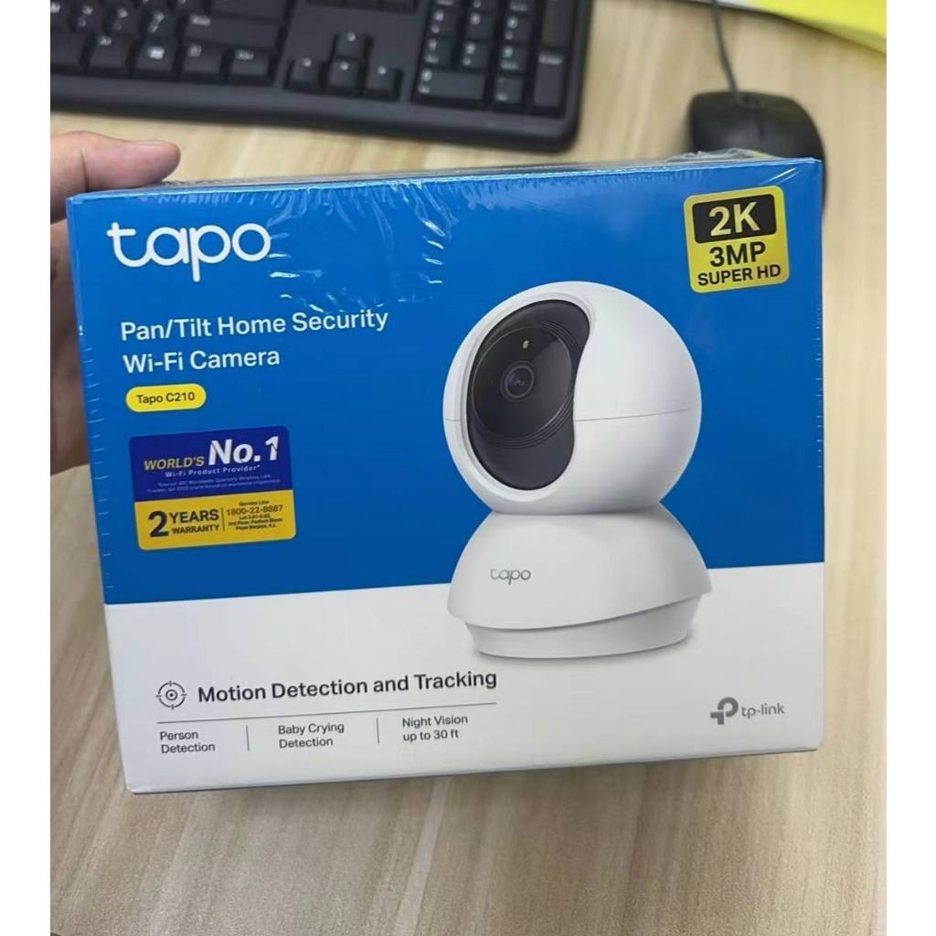 TP-LINK TAPO C210/C200 3MP Pan & Tilt Home Security Wifi Camera | Shopee Malaysia