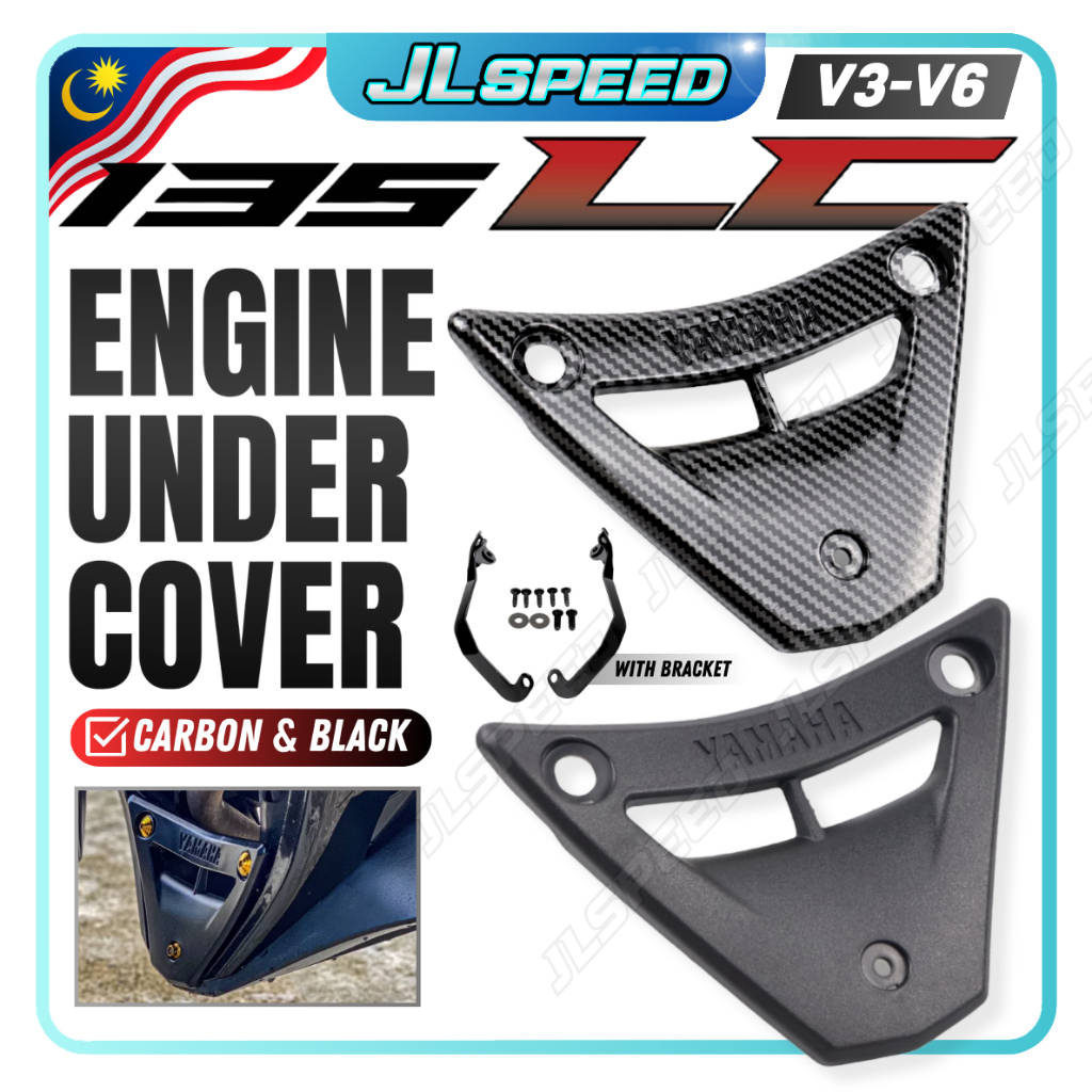 LC135 V2 V3 V4 V5 V6 V7 Engine Cover Cap Under Cover Bracket Screw ...