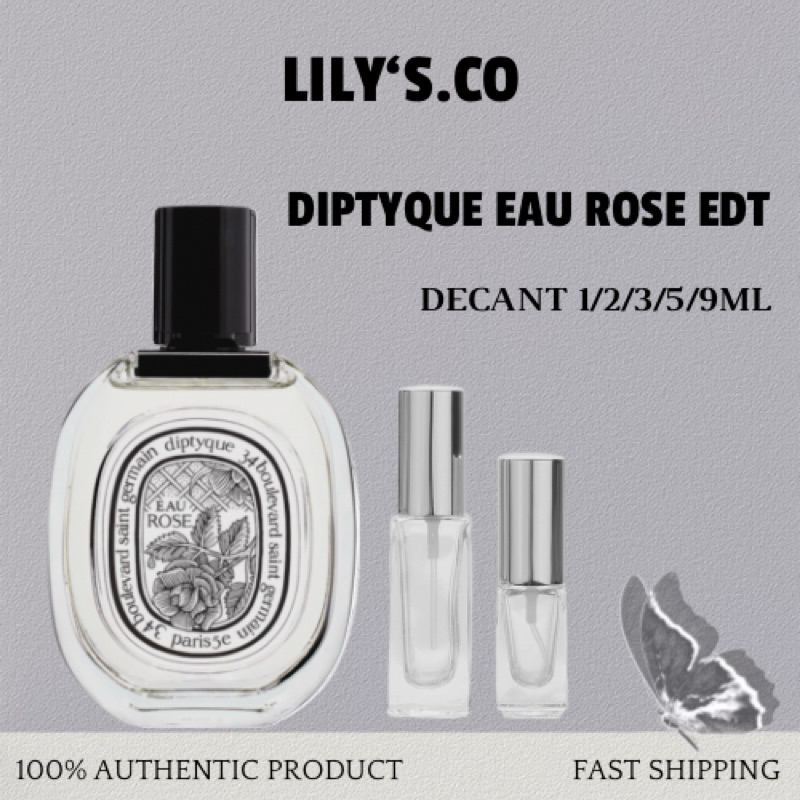 DIPTYQUE EAU ROSE EDT DECANT【100% AUTHENTIC】 | Shopee Malaysia