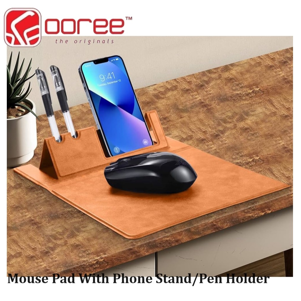MOUSE PAD 3 IN 1 WITH NON SLIP BASE PORTABLE SLIM MOUSEPAD FOR PHONE ...