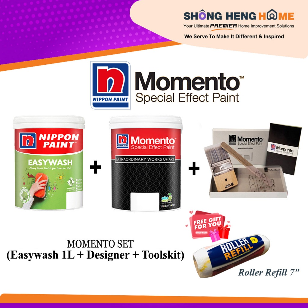 Nippon Momento Special Effect Paint Designer Series set (Velvet Pearl ...