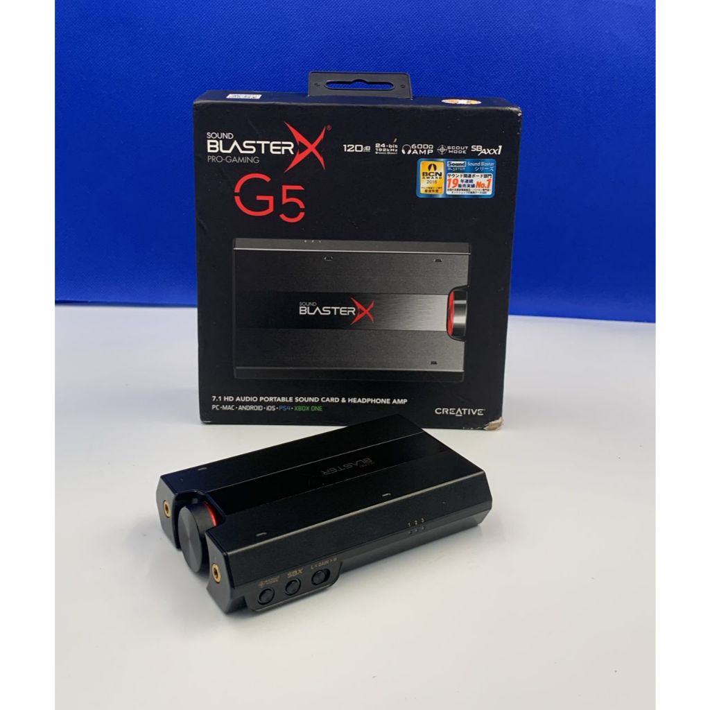 Creative Sound BlasterX G5 7.1HD Audio Portable USB Sound Card With ...