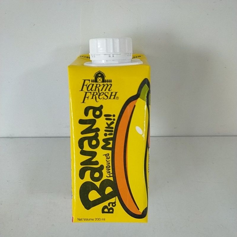Farm Fresh Banana Flavoured Milk -200 ML | Shopee Malaysia