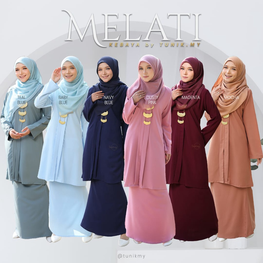 TUNIKMY | KEBAYA MELATI RAYA VIRAL 2024 WHUDUK & NURSING FRIENDLY ...