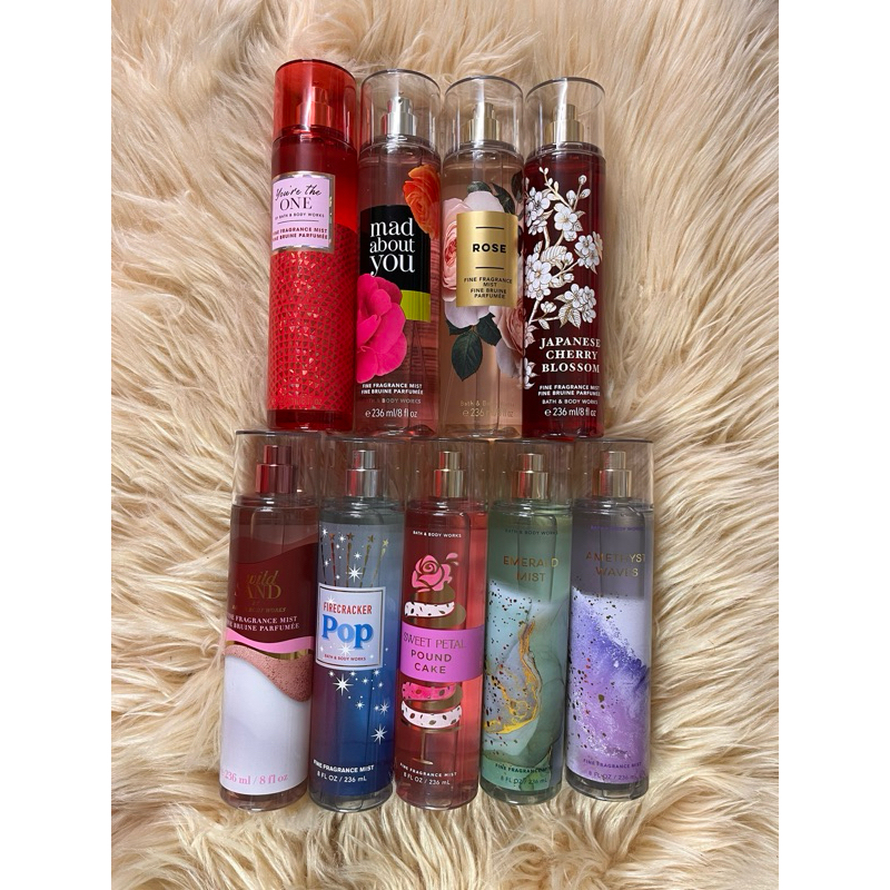Bath & Body Works - Body Mist Big Size236ml !!! Limited time offer ...