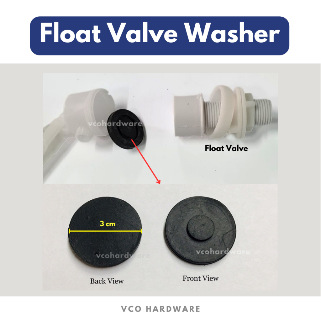 Float Valve Washer / Black Rubber / Anti Leakage | Shopee Malaysia