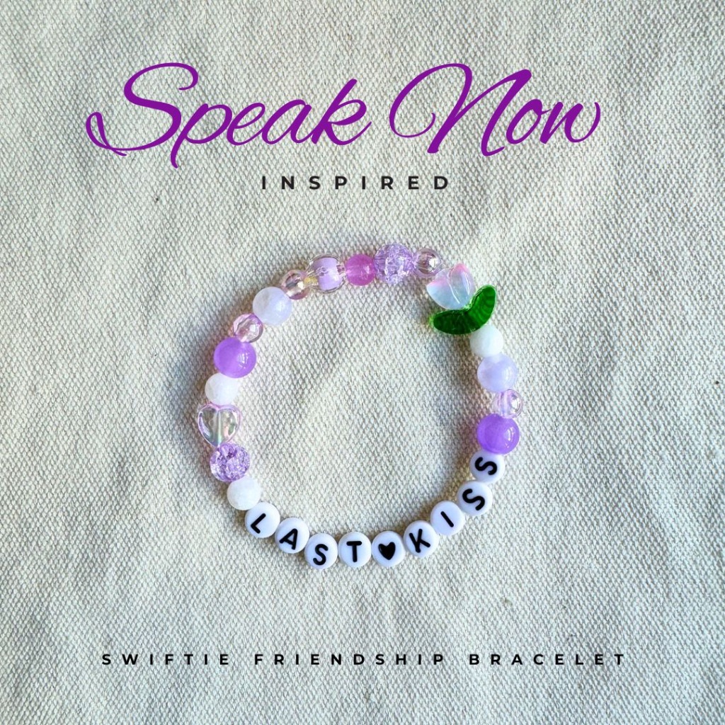 Taylor Swift inspired SPEAK NOW Era friendship beads bracelet for ...