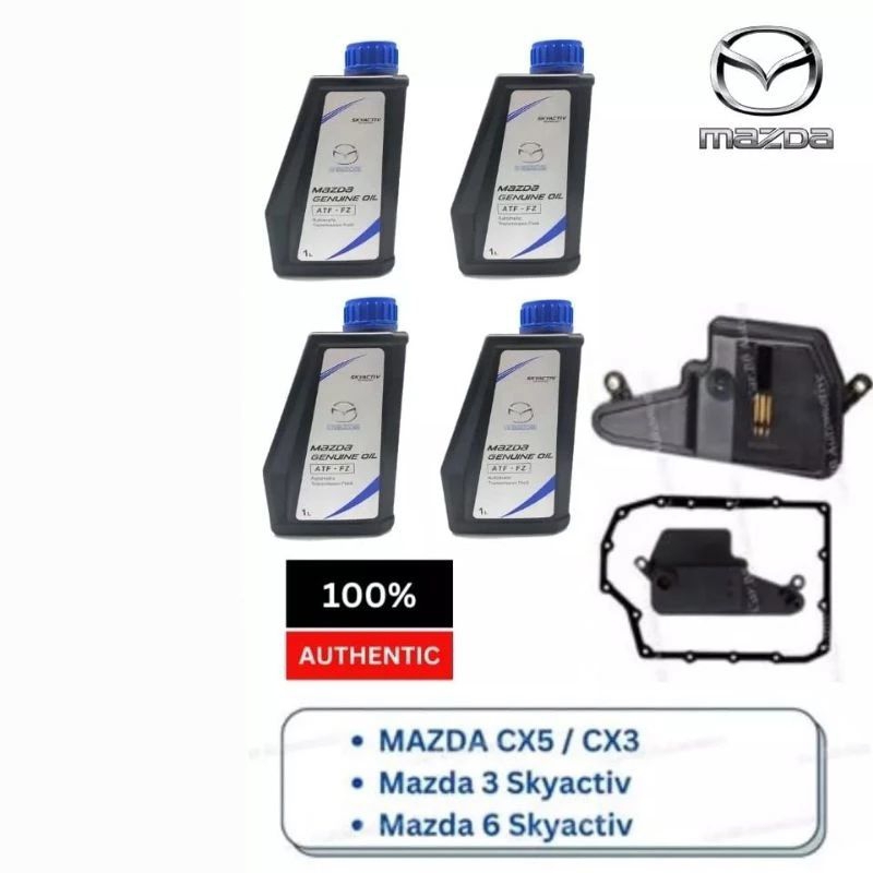 Auto Transmission Filter Set (FZ 01-21-500) +((Mazda ATF-FZ_1L x4pc ...