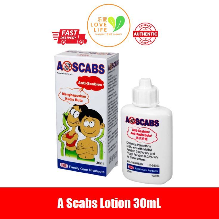 HOE A-Scabs 30mL (Scabies lotion) | Shopee Malaysia