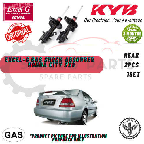 HONDA CITY SX8 (REAR) 100% KAYABA (KYB) EXCEL-G GAS SHOCK ABSORBER | Shopee Malaysia