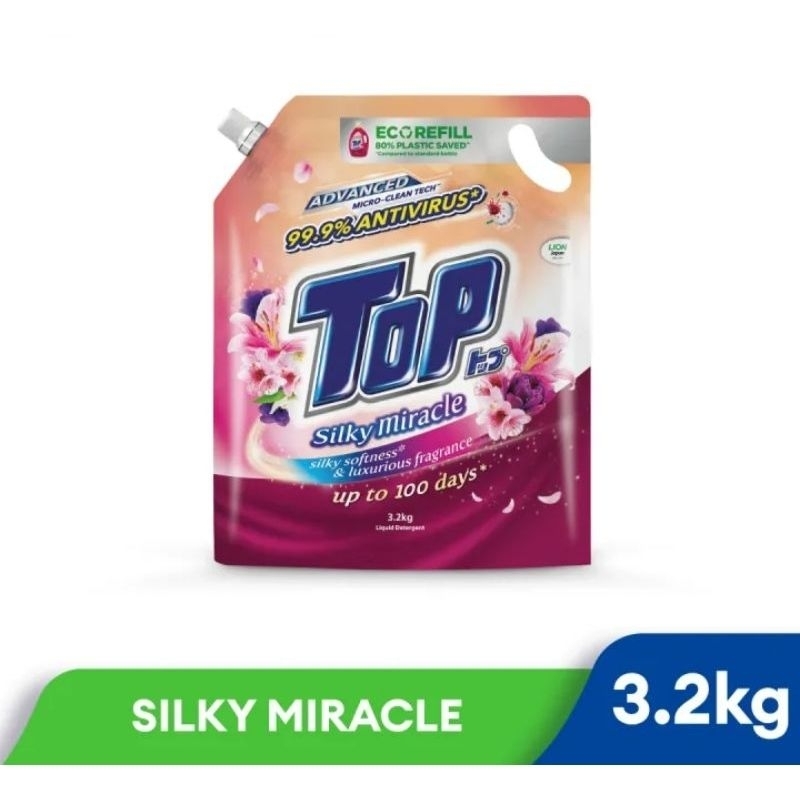 TOP LIQUID STAIN BUSTER/SILKY MIRACLE/COLOUR PROTECT/BRILLIANT CLEAN 3. ...