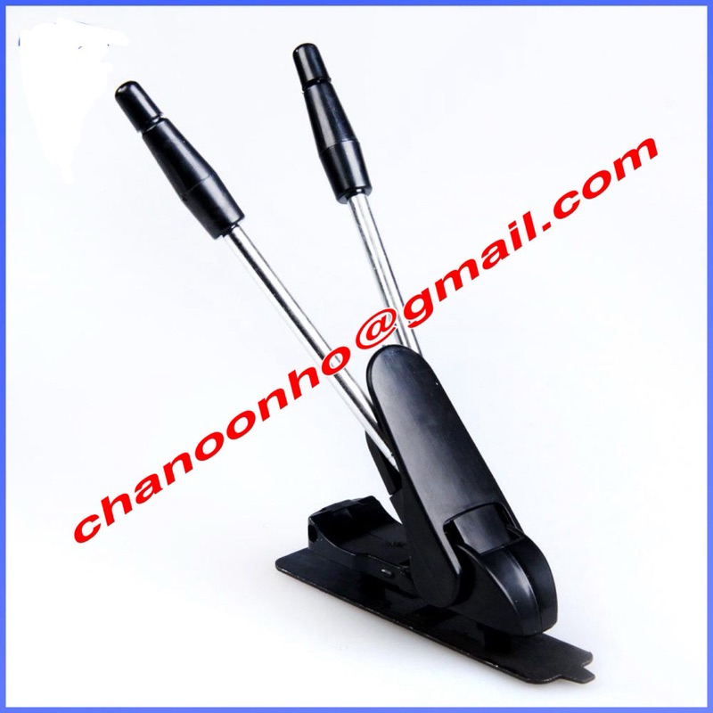 Universal Double Antennas Aerials Windshield Mount FM AM Car Radio ...