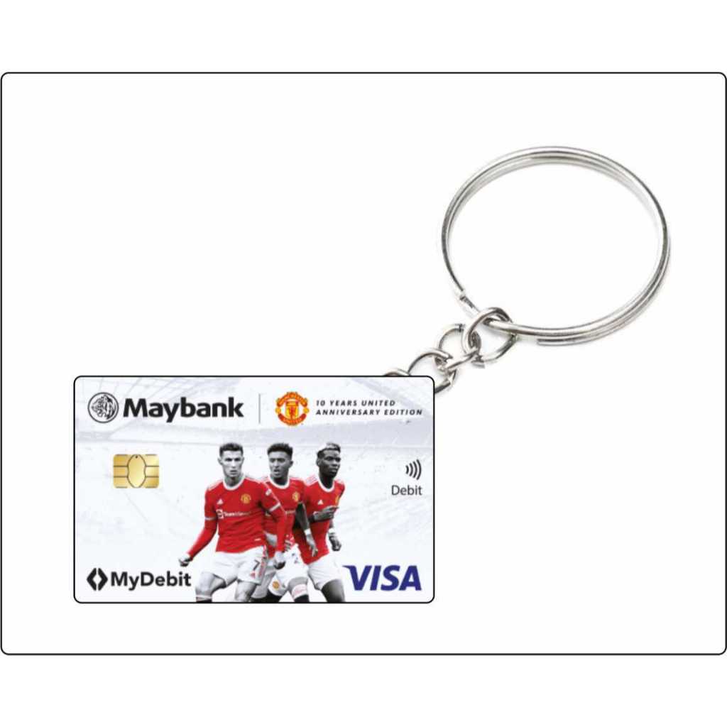 atm keychain 2d mbb maybank keychain 2d | Shopee Malaysia