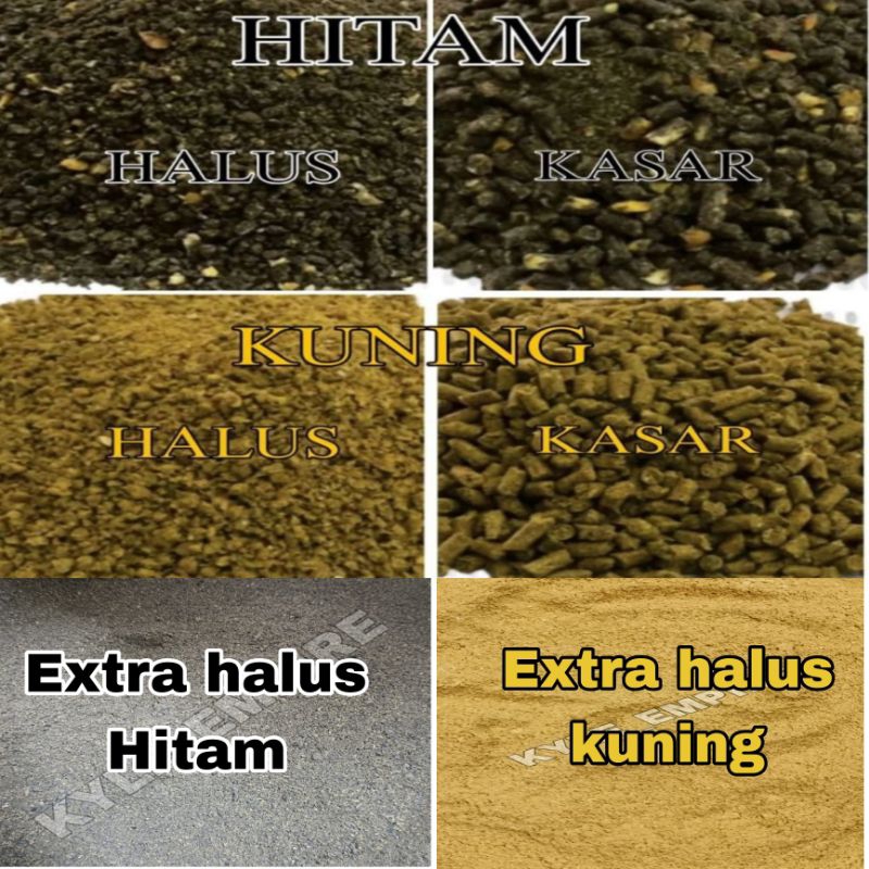 Dedak Makanan Ayam Kasar Berkualiti Tinggi/Chicken/ Umpan ikan. 500G ...