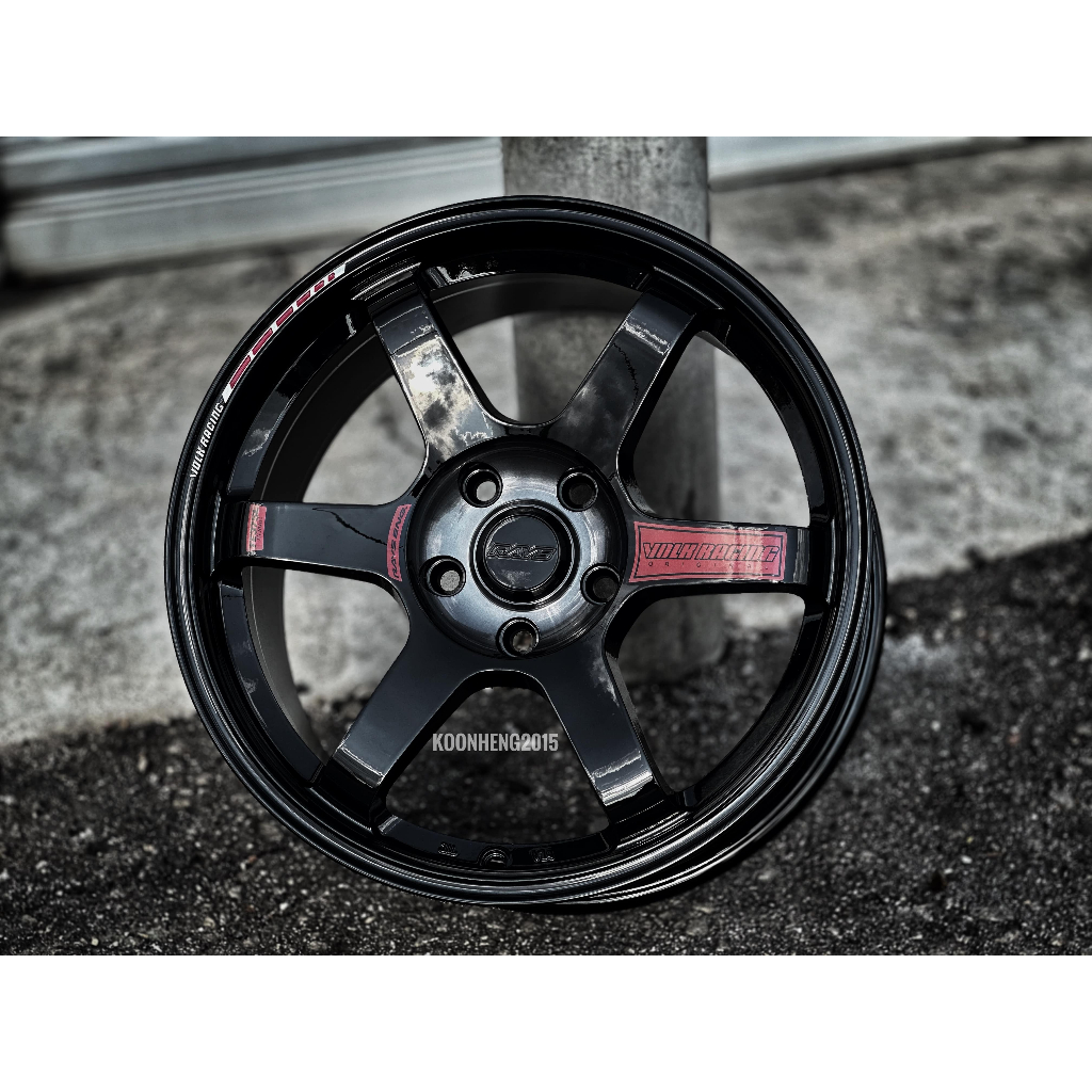 New Car Sport Rim RAYS VOLK RACING (VR) TE37SL SONIC 17X8J 5x112 5x114 ...