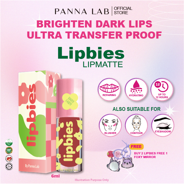 【BEST SELLER】PANNA LAB Official Lipbies 8Colors Lipstick Lipmatte ...
