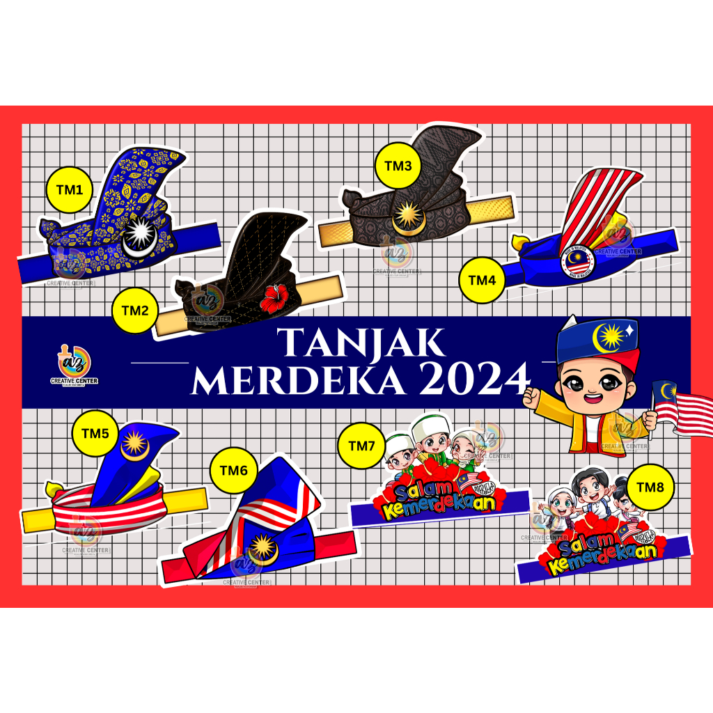TANJAK MERDEKA CROWN MERDEKA 2024 | Shopee Malaysia