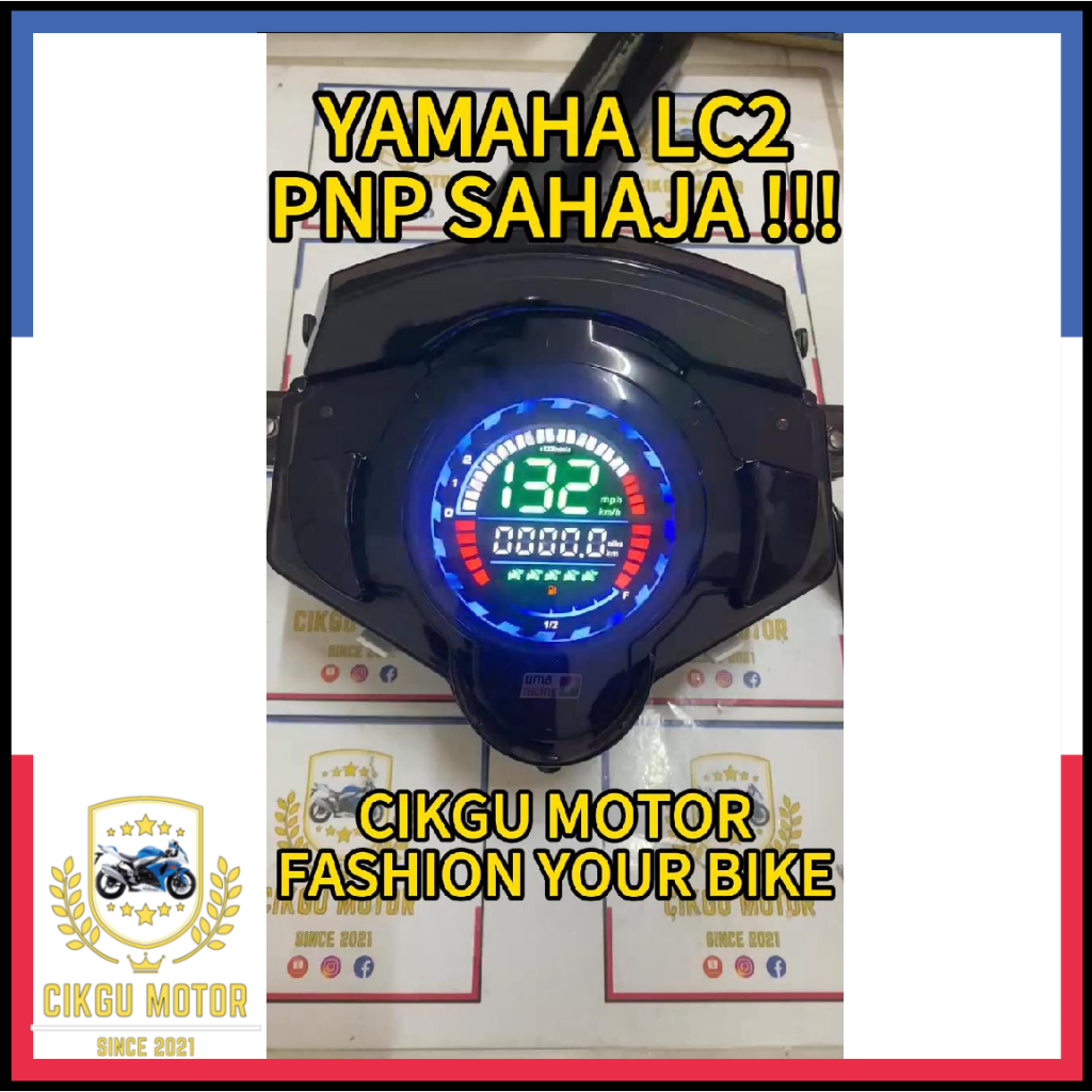 YAMAHA LC V2 V3 V4 V5 V6 V7 (UTUK 4S DAN 5S)DIGITAL METER | Shopee Malaysia
