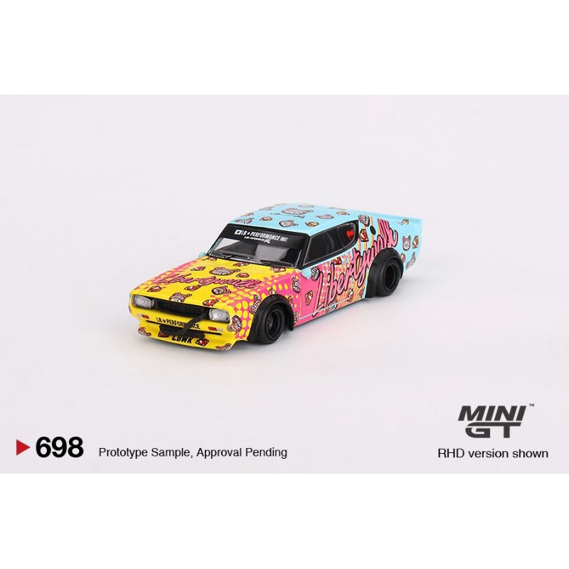 Mini GT 698 Nissan Skyline Kenmeri Liberty Walk LBWK KUMA | Shopee Malaysia