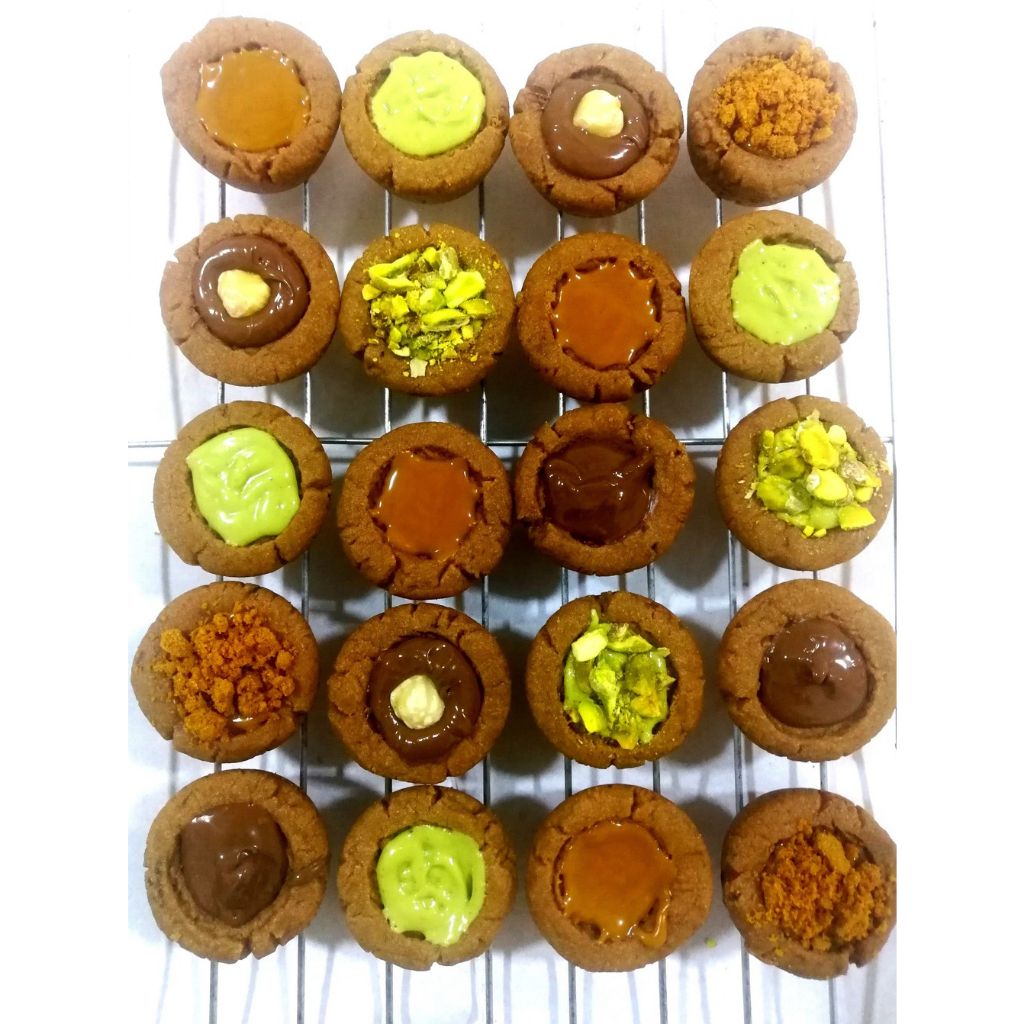 MIX FLAVOUR POD BISCUIT Pistachio/Nutella/Biscoff | Shopee Malaysia