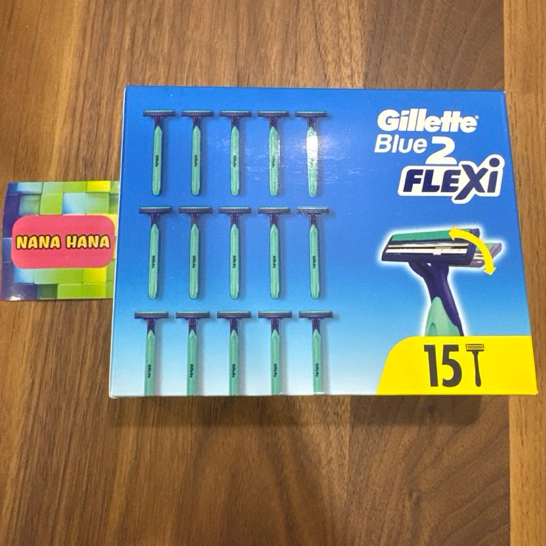 Gillette blue 2 flexi 15pcs | Shopee Malaysia