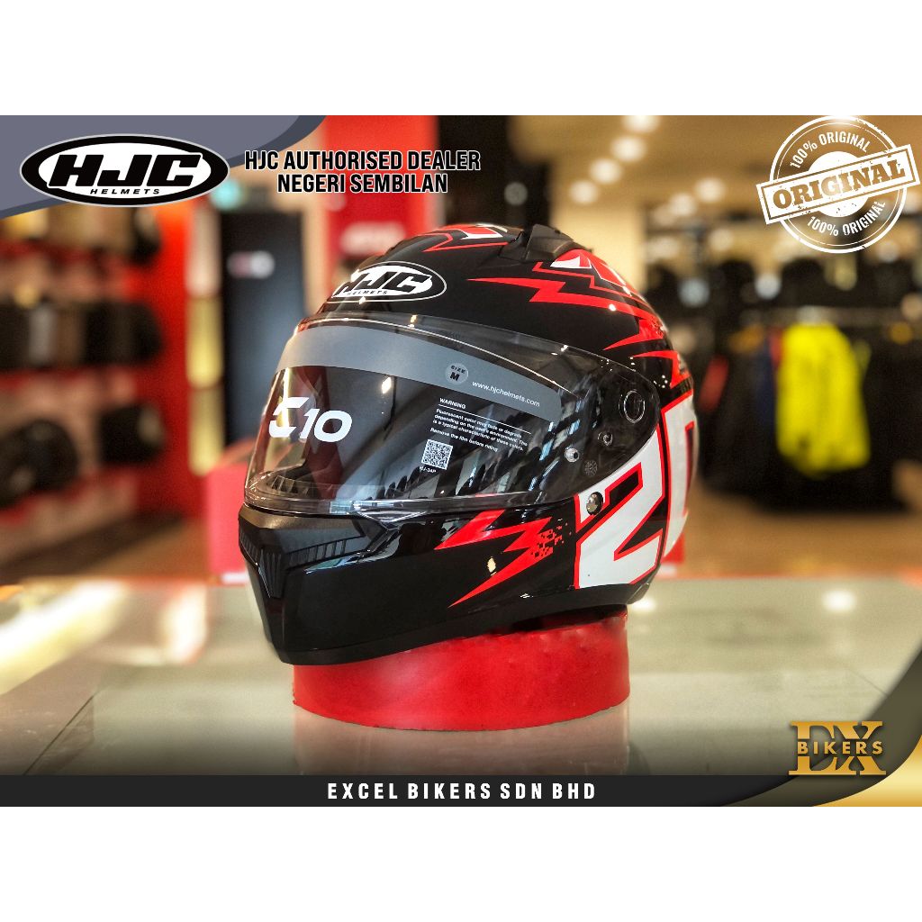 HJC FULL FACE HELMET C-10 DIABLO MASK / Full Face Helmet / Motorcycle ...
