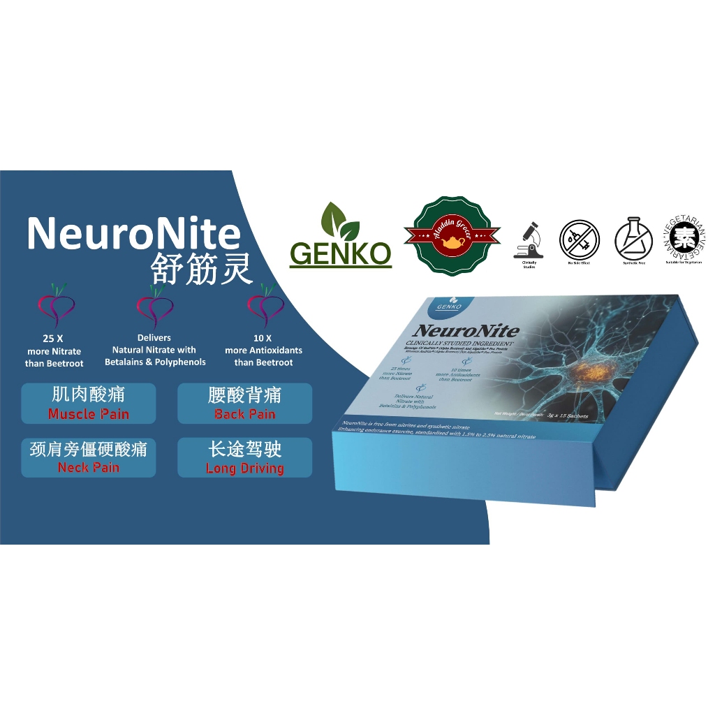 Genko Kenko NeuroNite Muscle Pain Reliever 45g | Shopee Malaysia
