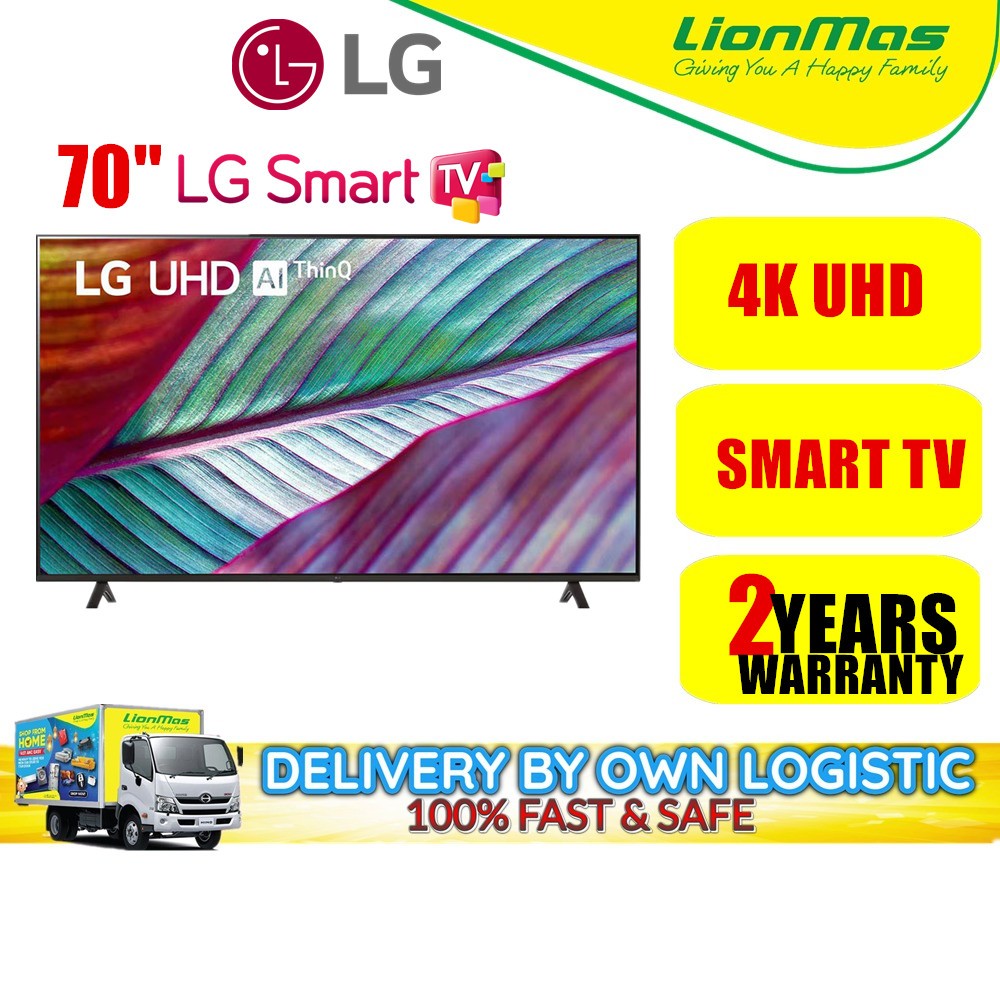 LG 70" 4K UHD SMART LED TV 70UR7550PSC | Shopee Malaysia