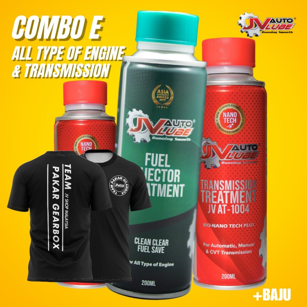COMBO E JV AUTO LUBE RAWATAN GEARBOX DAN INJECTOR | Shopee Malaysia