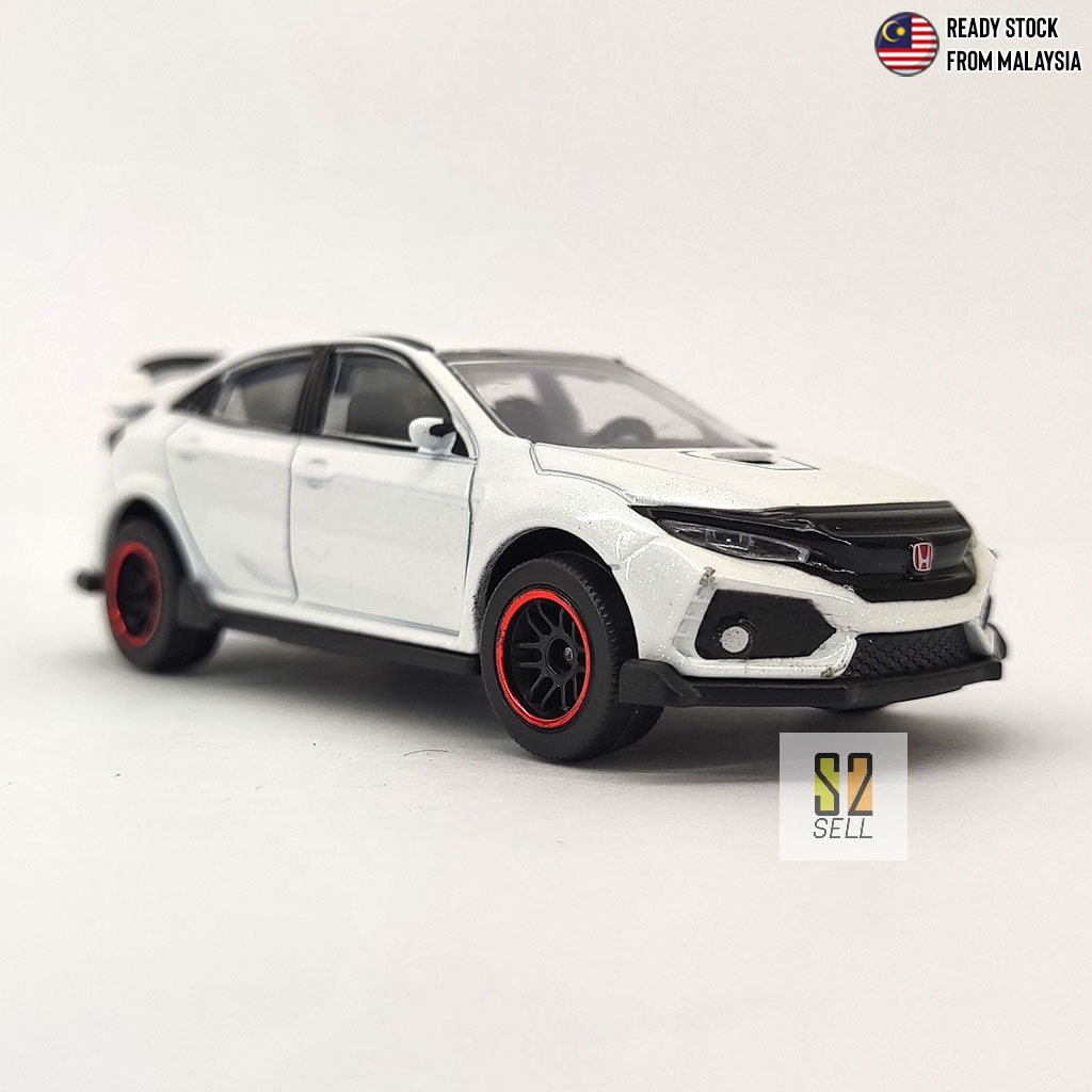 Majorette PRE-LOVED Honda Civic Type R White Color Diecast | Shopee ...