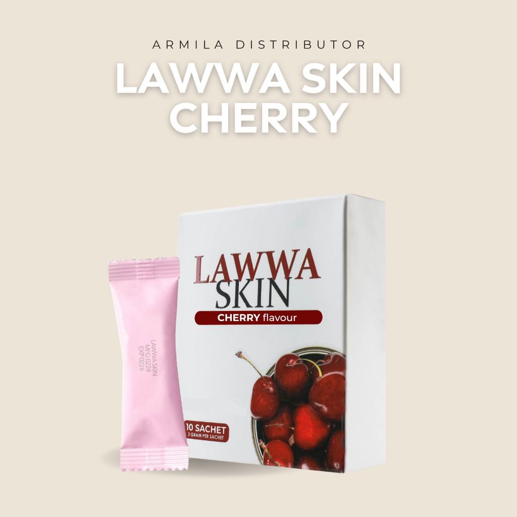 Brightening Booster Supplement - Lawwa Skin Cherry Flavour | Shopee ...