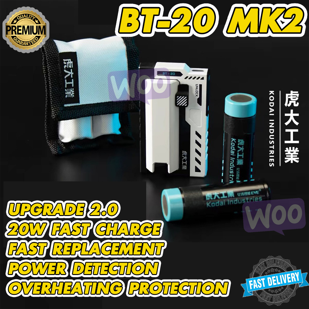 New Upgrade BT-20 MK-2 WINGMAN V2.0 NEW DESIGN POWERBANK WITH ...
